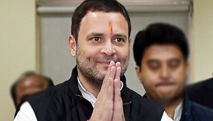 Rahul Gandhi Elected As Congress President Unopposed