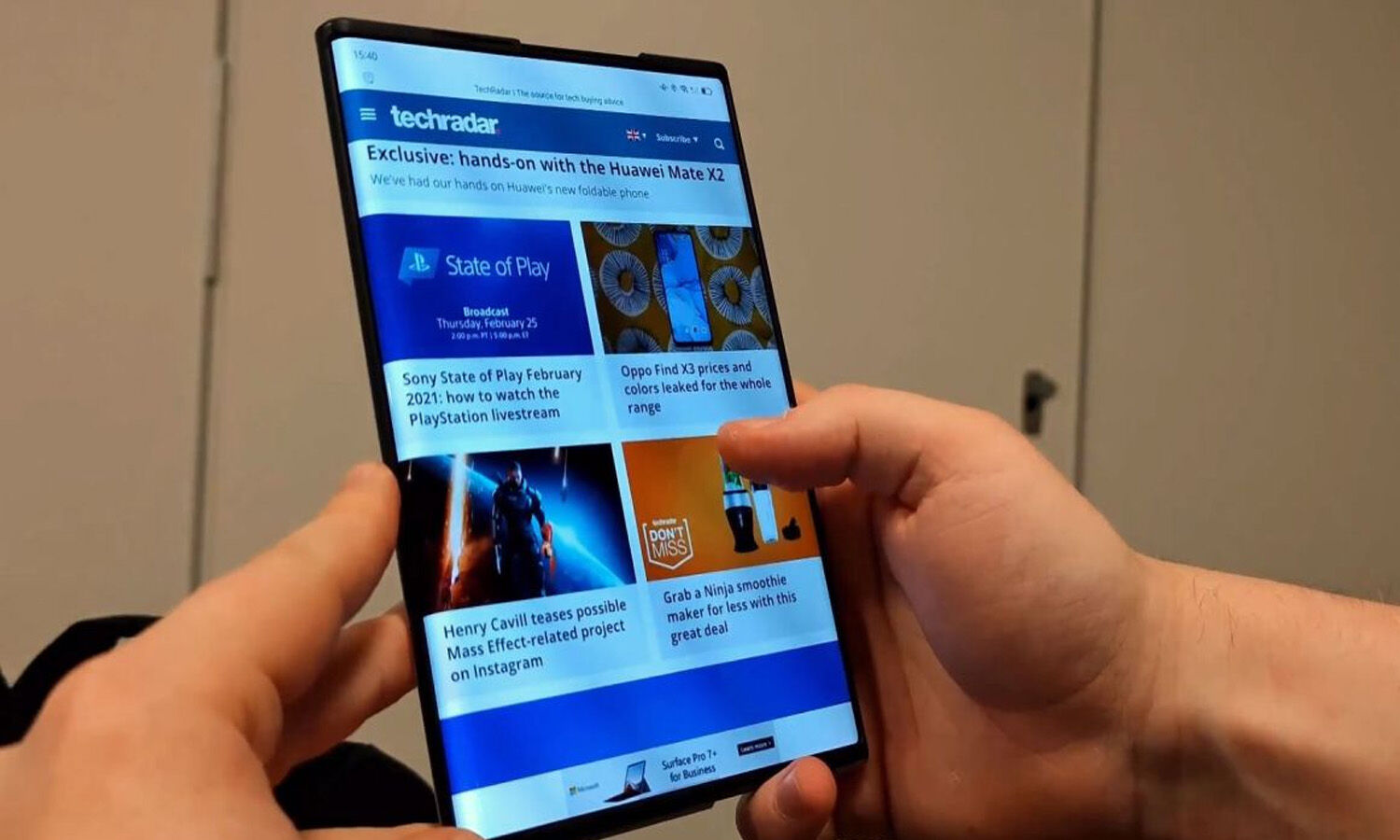 Check Out the Details of Oppo's First Foldable Smartphone