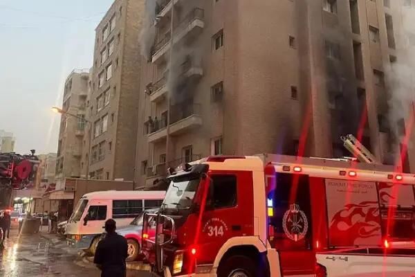Massive fire in Kuwait apartment, 41 people killed; Five Indians also ...