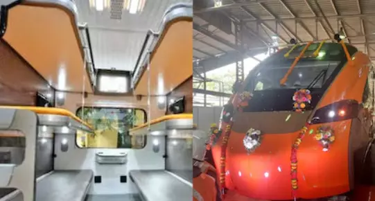 Prototype of Vande Bharat sleeper train unveiled