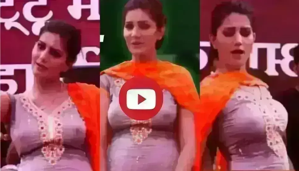 Sapna Choudhary’s Viral Dance Video: Fans Go Crazy with Her Sexy Look