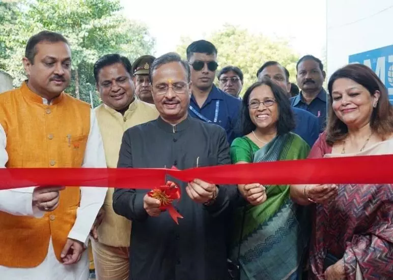 Grand Opening of Dr. Jagdish Gandhi auditorium at CMS Rajajipuram