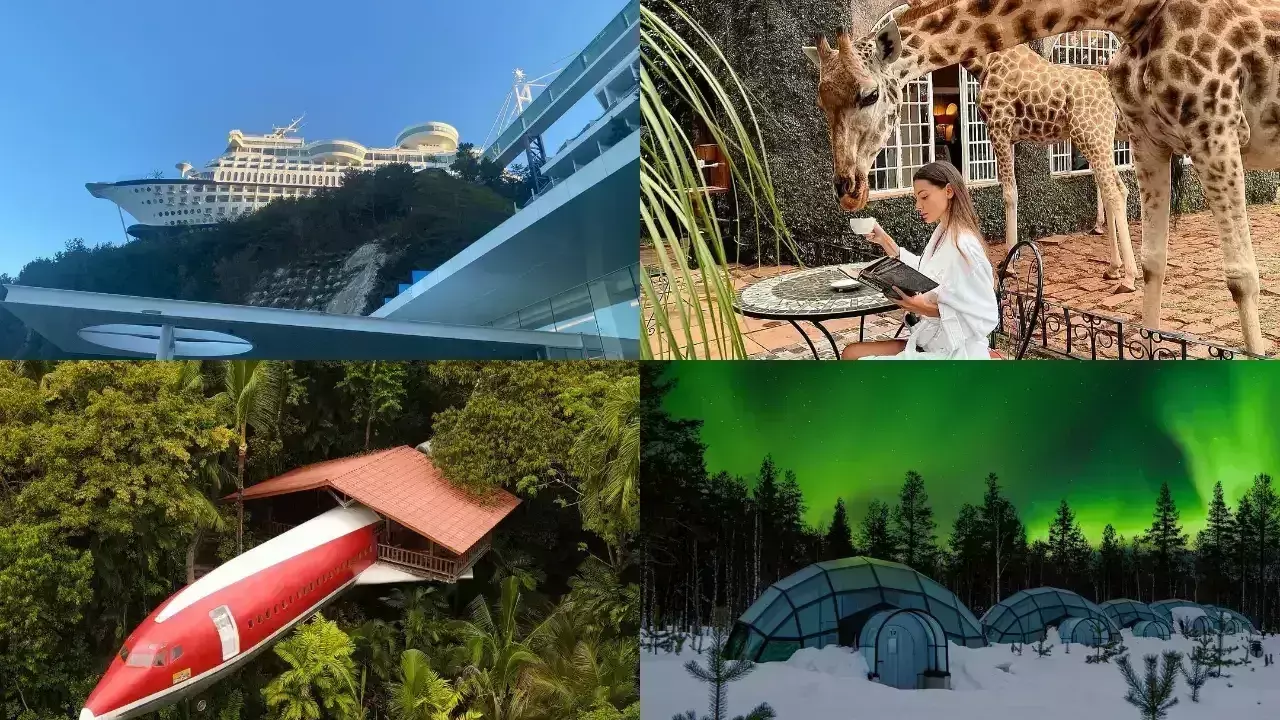 Strangest Hotels in the World: From Ice Palaces to Borders Between ...