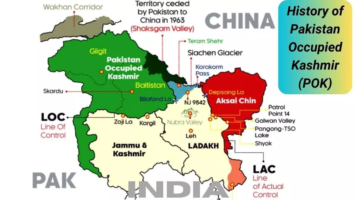 How Pakistan-Occupied Kashmir (PoK) Came into Existence: From Tribal Invasion to the Line of ...