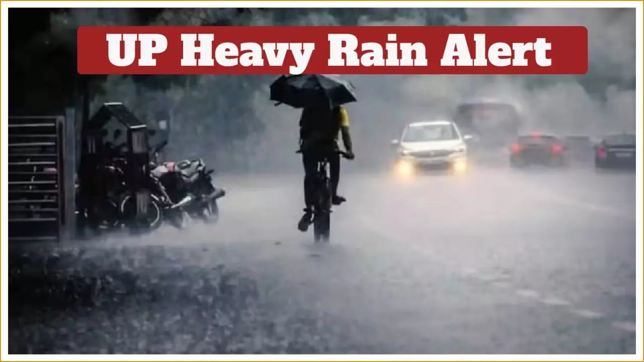 UP Weather Update: Monsoon Revives Across Uttar Pradesh, Heavy Rainfall ...