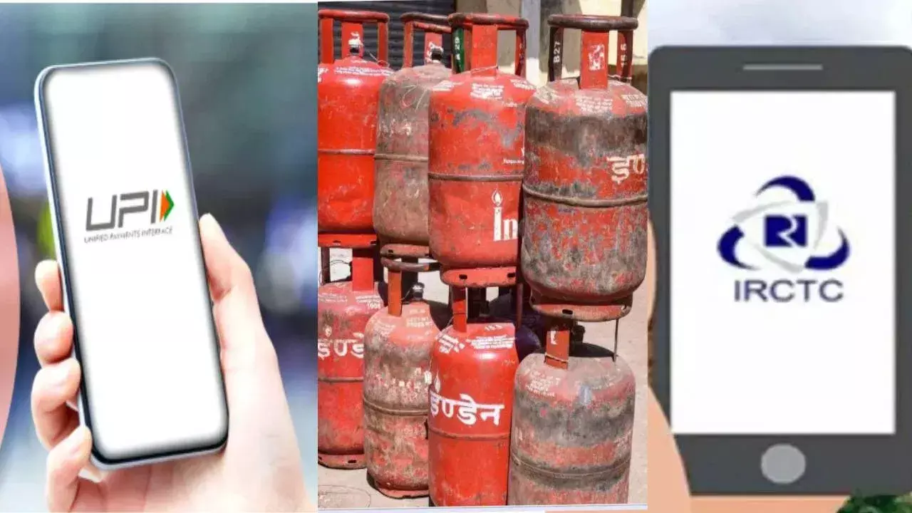 From LPG to IRCTC: Key Financial & Booking Rule Changes Take Effect on ...