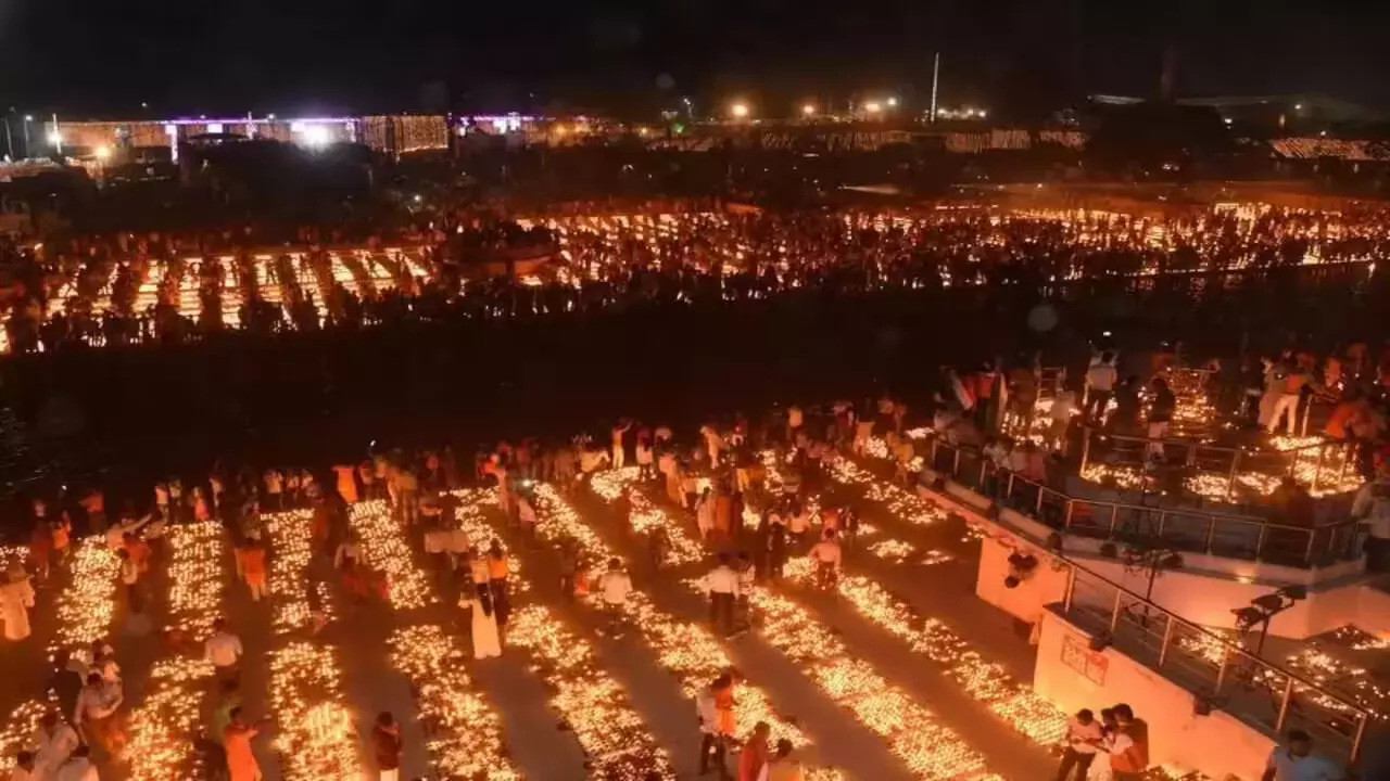 Ayodhya Deepotsav 2025: A stunning rangoli of 80,000 diyas will illuminate Ram Ki Paidi in ...