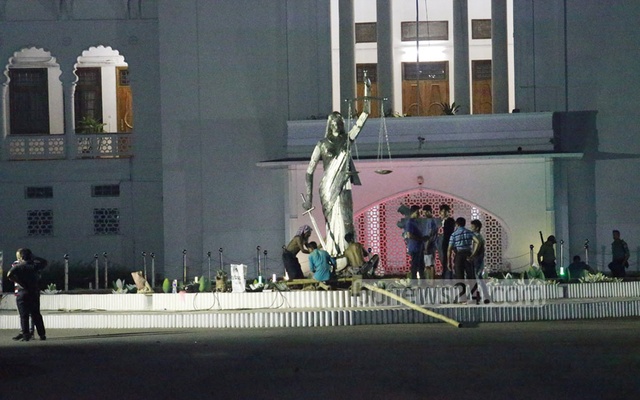 'Lady Justice' statue removed from Bangladesh SC premises