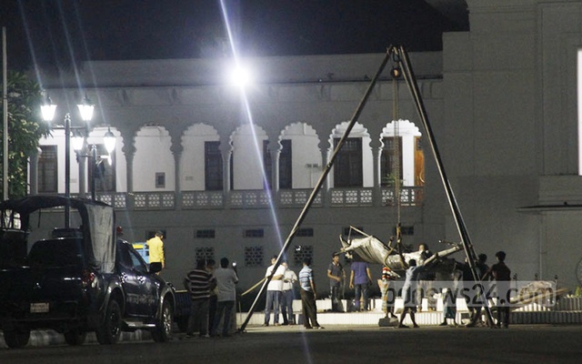 'Lady Justice' statue removed from Bangladesh SC premises